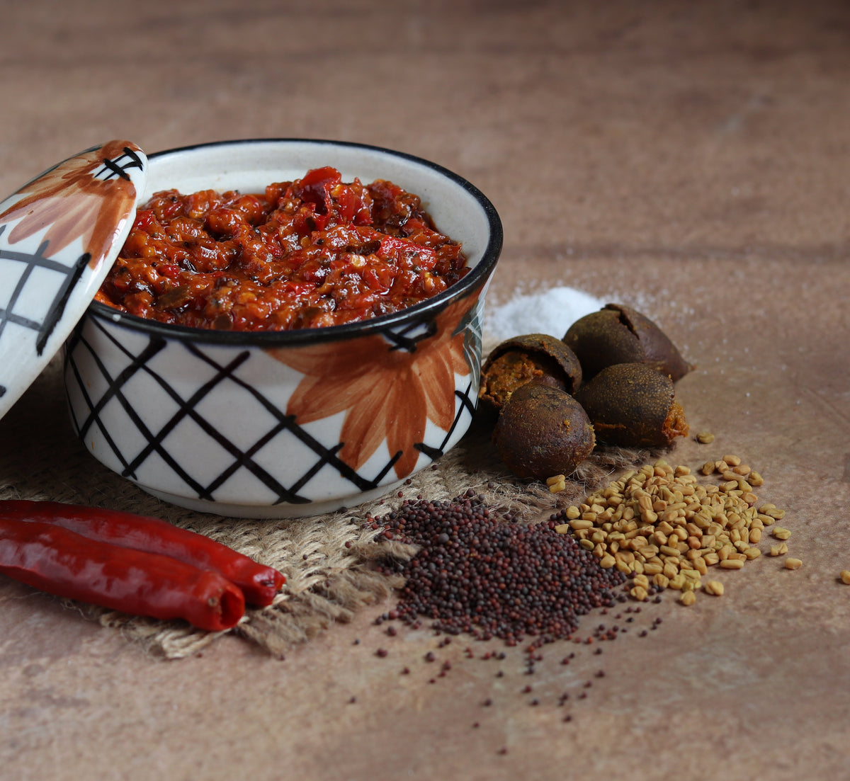 ChintaKaya Pachadi - Tamarind (Imli) Achaar – Avakaya