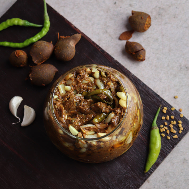 ChintaKaya Pachadi - Tamarind (Imli) Achaar – Avakaya