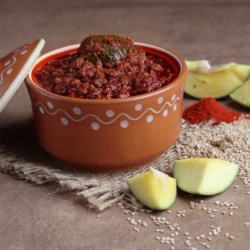 Avakaya - Authentic, Home-Made Mango Pickle